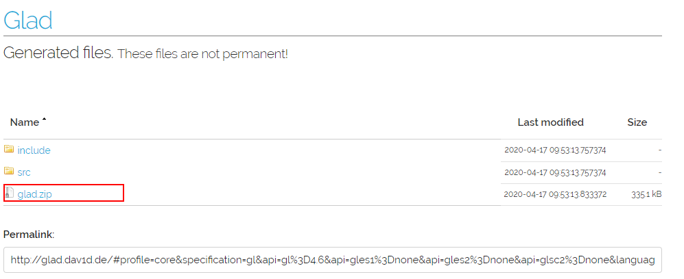 openGL学习笔记七： glad库及使用_glad.h-CSDN博客