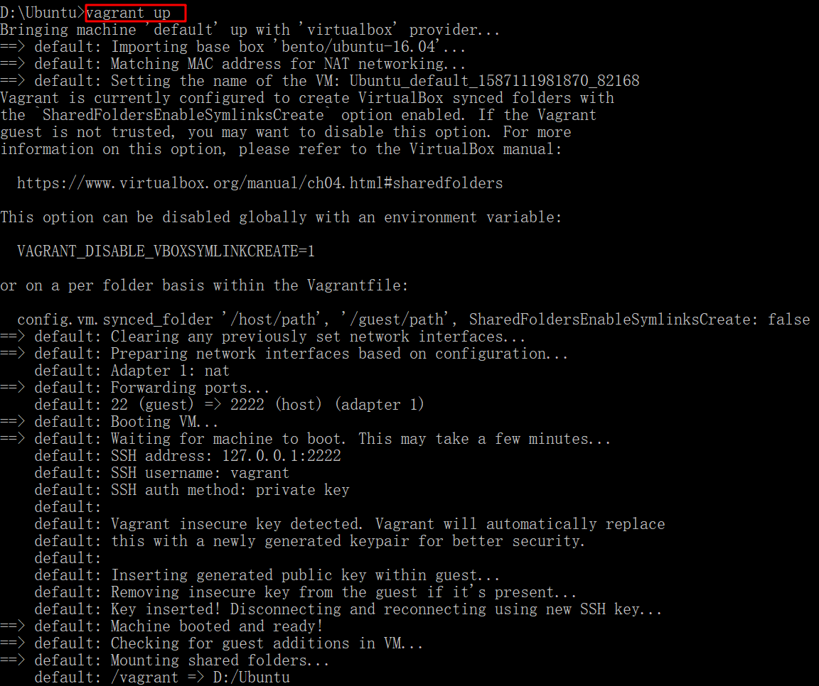 VirtualBox和Vagrant搭建虚拟机ubuntu_vagrant ubuntu box-CSDN博客