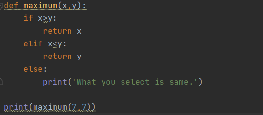 PyCharm/Python中return语句运行后“None”如何取消_python return none-CSDN博客
