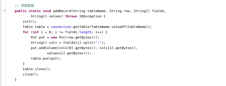 大数据之hadoop学习（十）hbase Java Api编程1、请用java Api实现createtable和addrecord并且在启动程序的时候使用这两 Csdn博客