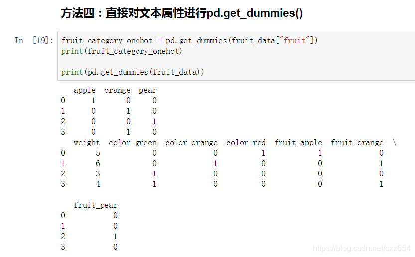 使用pandas和sklearn对分类特征进行onehot编码的几种方法sklearn One Hot Csdn博客 6148