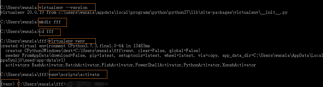 VSCode编写简单flask文件&配置其虚拟运行环境（Windows）_vscode flask-CSDN博客