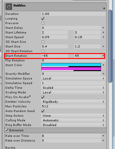 Unity ParticleSystem 之 简单的升腾气泡群 Bubble ParticleSystem 粒子特效_unity 粒子气泡-CSDN博客