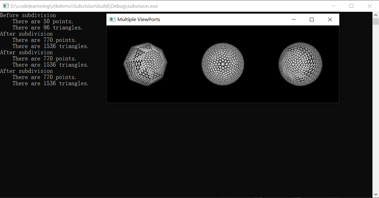 Vtk Learning Eighteen Subvisionvtklinearsubdivisionfilter Csdn博客 