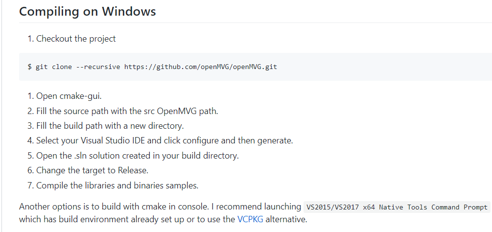 VS2015+openMVG编译并安装流程_openmvgvs2015-CSDN博客