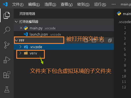 VSCode编写简单flask文件&配置其虚拟运行环境（Windows）_vscode flask-CSDN博客