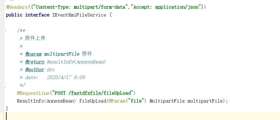 feign No serializer found for class java.io.FileDescriptor and no properties discovered to ...
