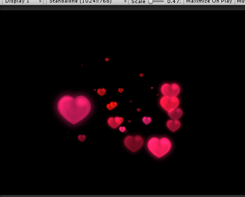 Unity ParticleSystem 之 简单的绽放的爱心群 Hearts ParticleSystem 粒子特效_unity 按钮点击 粒子特效-CSDN博客
