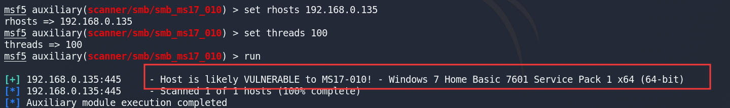 metasploit实战-ms17-010（永恒之蓝）漏洞利用与复现_metasploit实战-ms17-010(永恒之蓝)漏洞利用与复现-csdn博客-CSDN博客