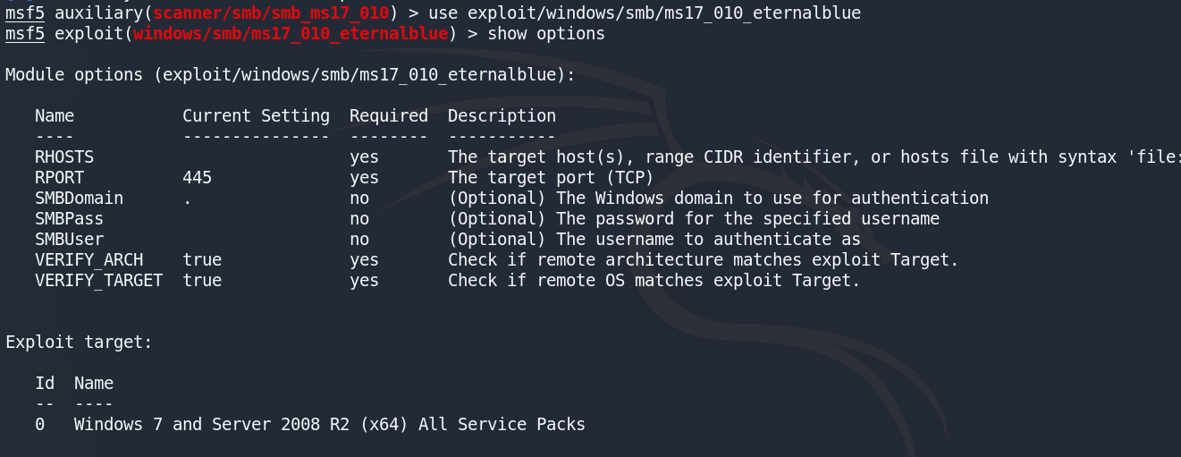 metasploit实战-ms17-010（永恒之蓝）漏洞利用与复现_metasploit实战-ms17-010(永恒之蓝)漏洞利用与复现-csdn博客-CSDN博客