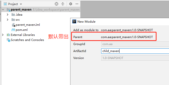 【IDEA】idea父子项目创建module，解决springboot的 标签问题_idea 添加model但是parent不是父项目-CSDN博客
