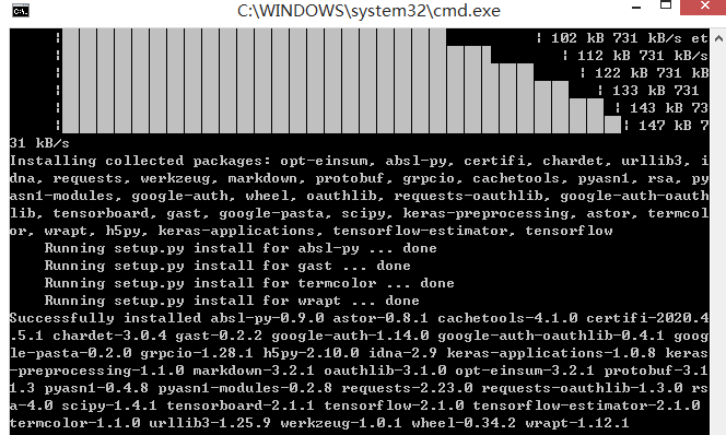 2020/4/18Python 安装教程 TensorFlow安装错误解决方法集合_python2 pip 安装tensorflow2报错-CSDN博客