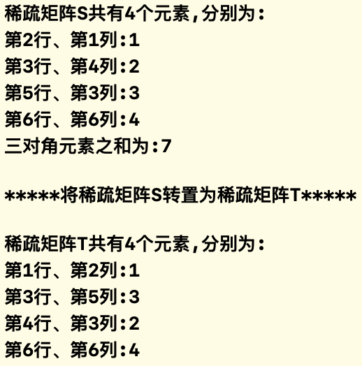 数据结构实验报告之三元组顺序表存储的稀疏矩阵练习数据结构实现稀疏矩阵代码实验目的 Csdn博客