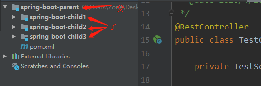Spring Boot 父子项目的搭建（idea 搭建）idea 在springboot 项目下兴建子项目 Csdn博客