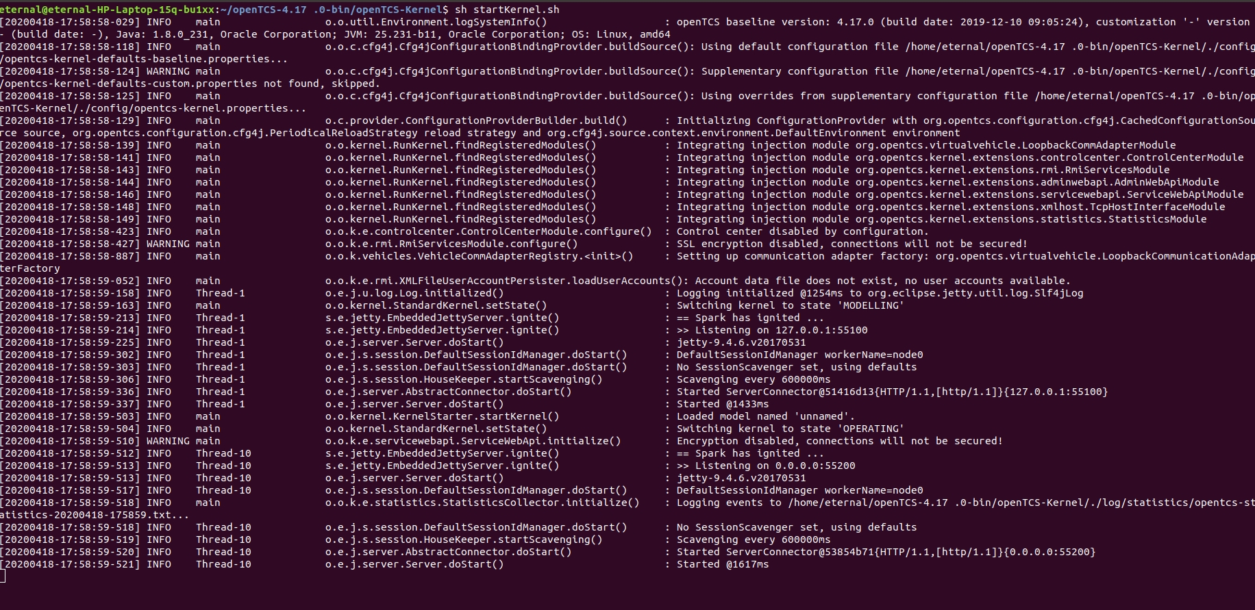 Ubuntu运行openTCS_opentcs服务怎么跑起来-CSDN博客