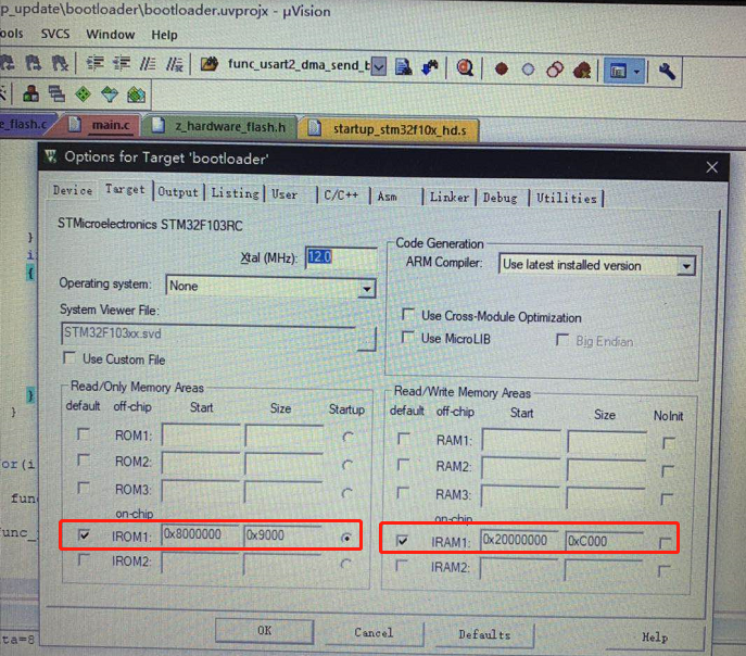 STM32 W5500 OTA - bootloader with App Design and Implementation