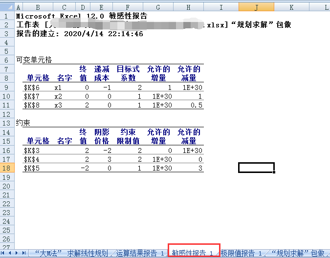 用大m法的excel求解、python编程求解和python包分别求解线性规划中的单纯形法excel计算单纯型法 Csdn博客