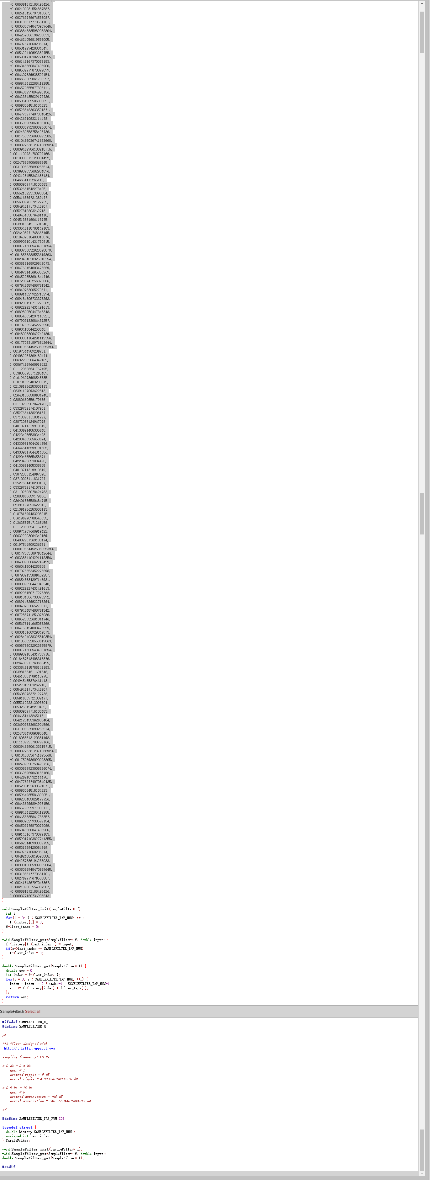 如何使用TFilter网站快速获取FIR滤波器的相关系数_Dobby_Wang的博客-CSDN博客