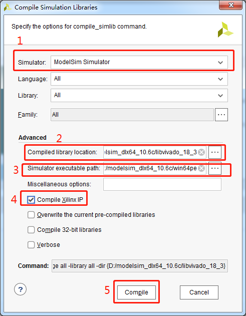 FPGA软件应用之Vivado与Modelsim联合仿真_find simulator executables and check verision_CrazyCPU81的博客-CSDN博客
