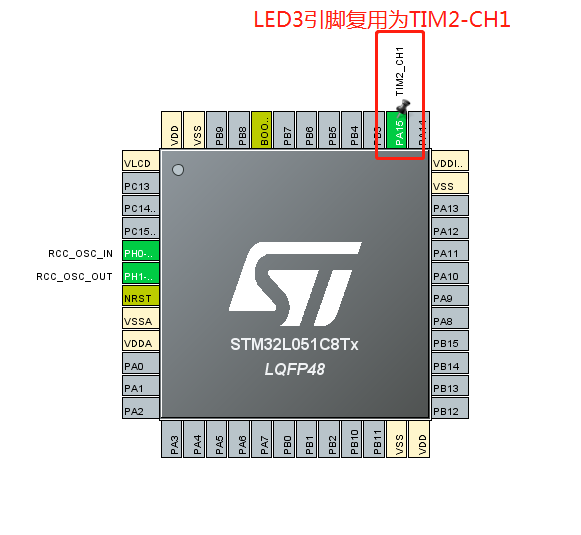STM32L051使用HAL库操作实例（9）- PWM输出实验_stm32l051 pwm-CSDN博客