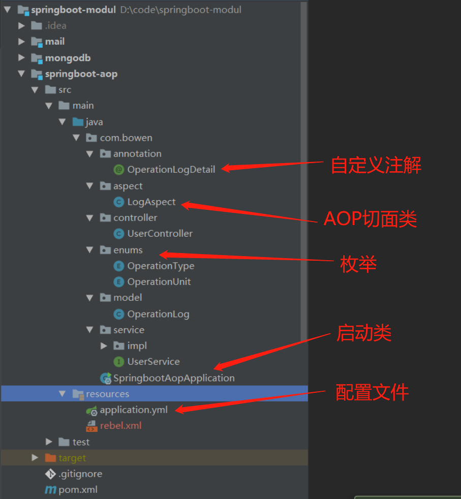 SpringBoot AOP 实现埋点日志记录（完整源码）_springboot日志埋点-CSDN博客