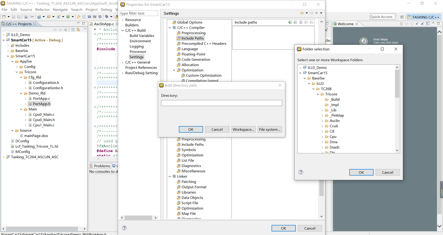 Tasking新建工程以及添加自己的程序_tasking4.2新建工程-CSDN博客