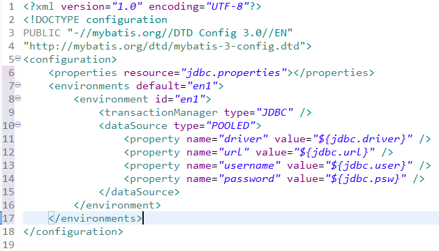 MyBatis配置文件出现错误，已解决（The content of element type ）-CSDN博客