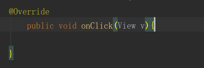 Class 'Anonymous class derived from OnClickListener' must either be declared abstract or ...