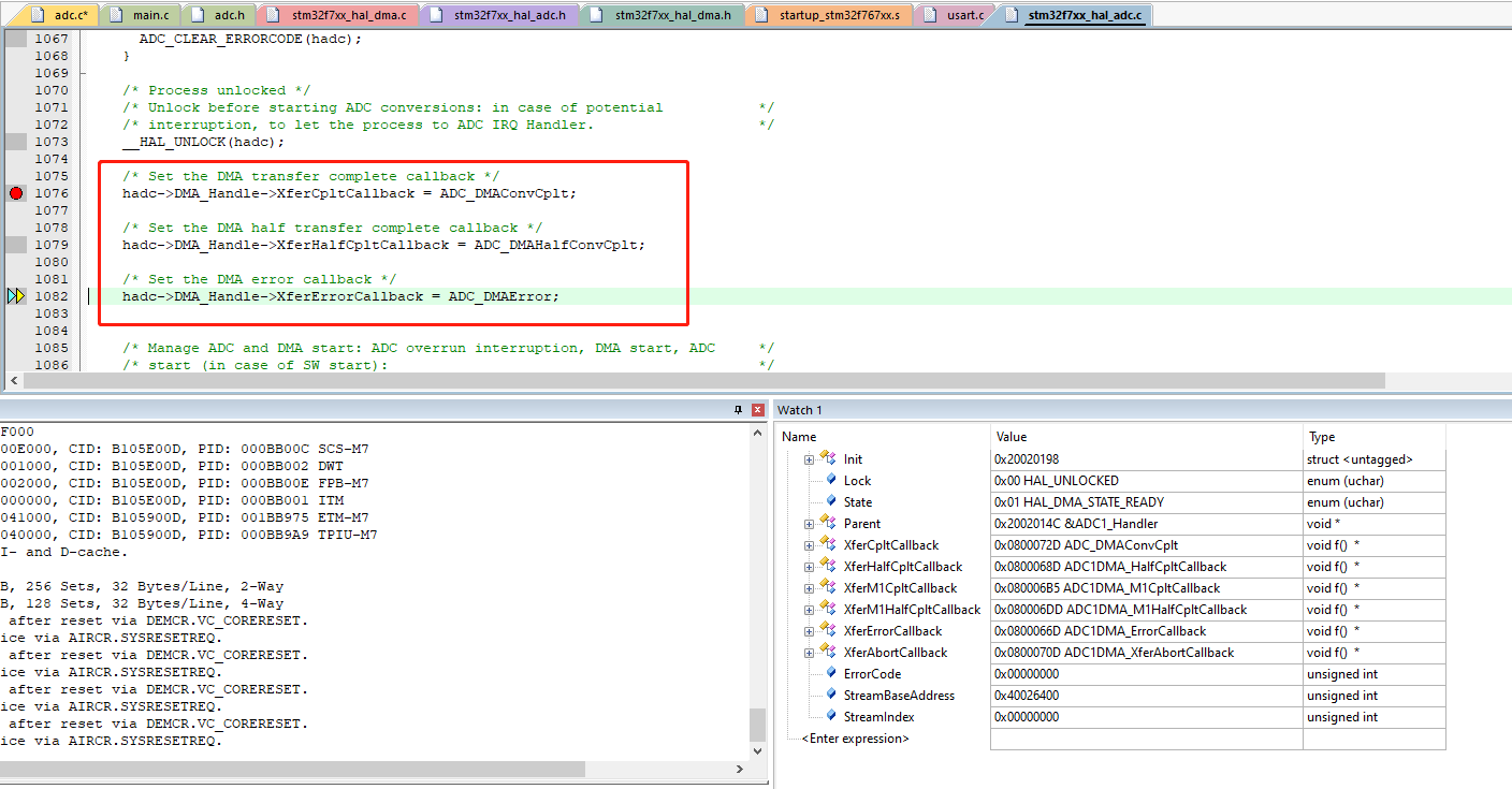 STM32F7实现ADC采集（软件触发+DMA传输）_stm32dma软件触发-CSDN博客