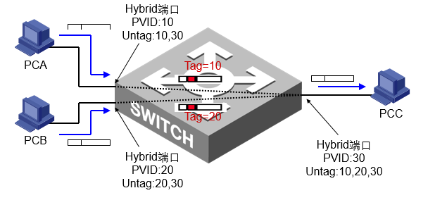 access、trunk、hybrid三种链路类型端口_华三access口剥离多个vlan-CSDN博客