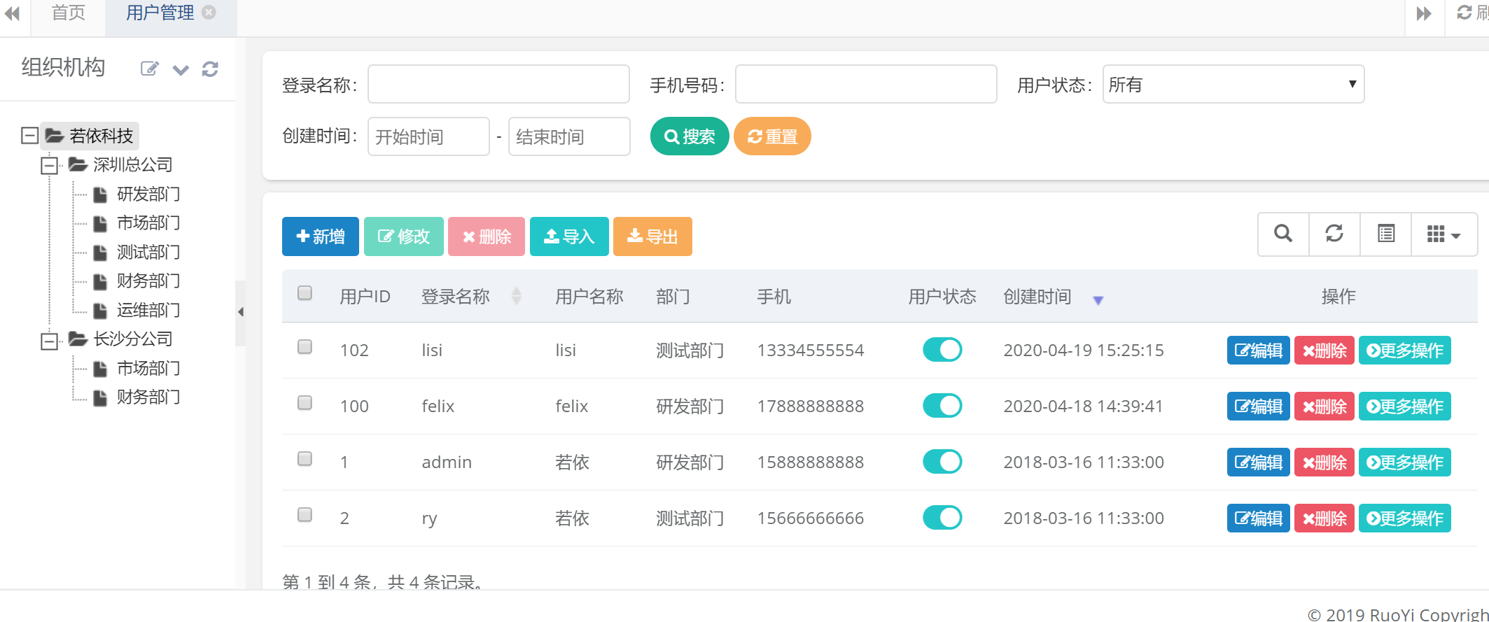 若依源码分析（3）——用户管理_@requirespermissions("system:user:list")-CSDN博客