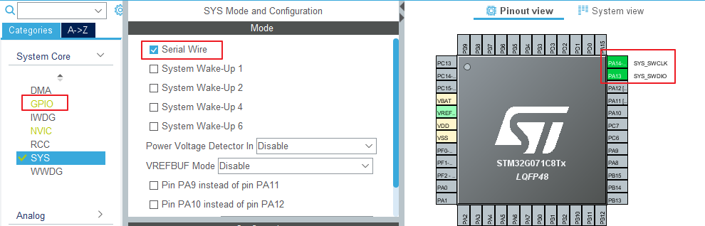 STM32G0学习手册——使用SWD接口进行调试 （HAL库）_stm32开启swd函数-CSDN博客