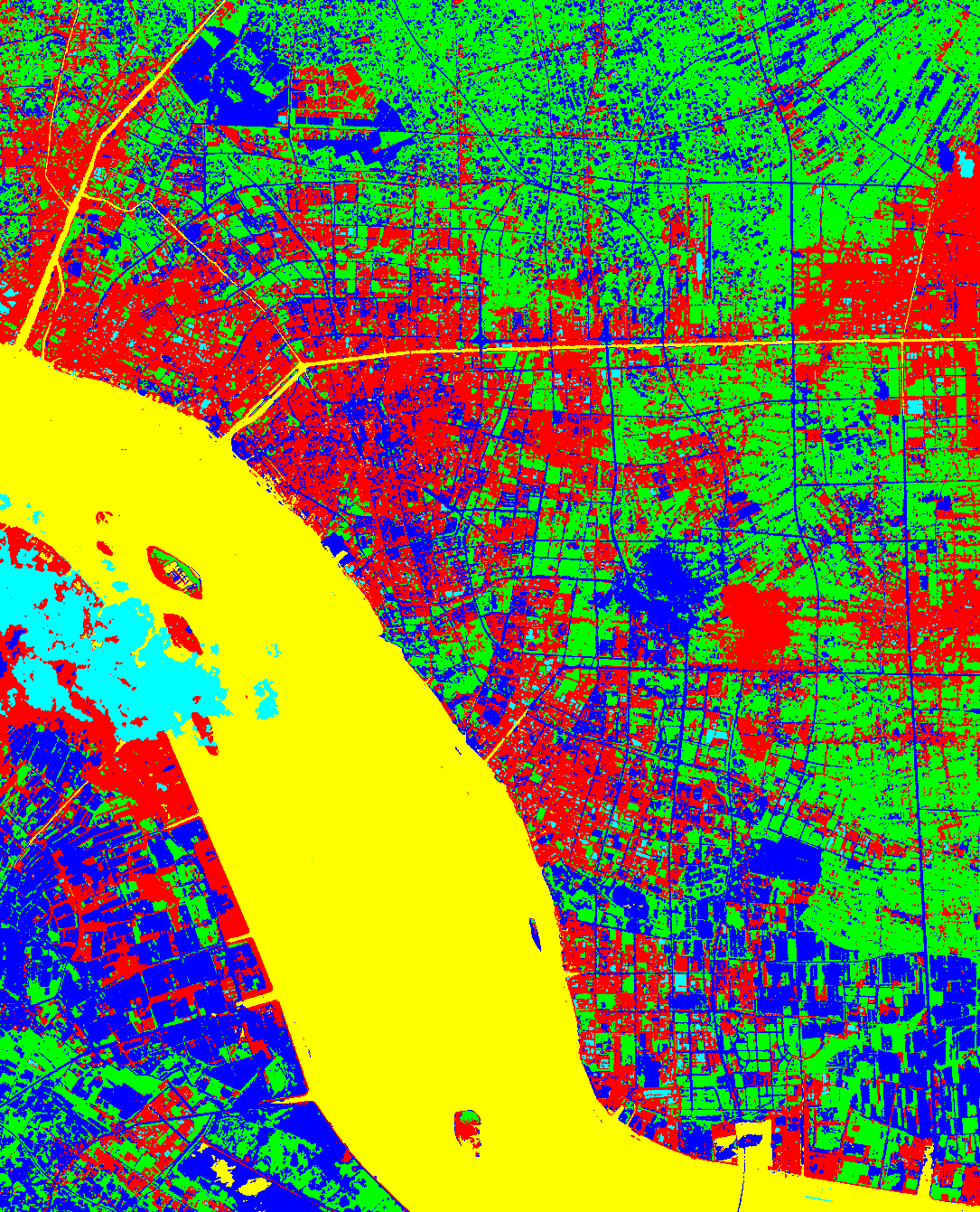 Matlab K-means聚类算法改进对多光谱遥感图像进行分类（二）_k means聚类算法遥感影像分类-CSDN博客