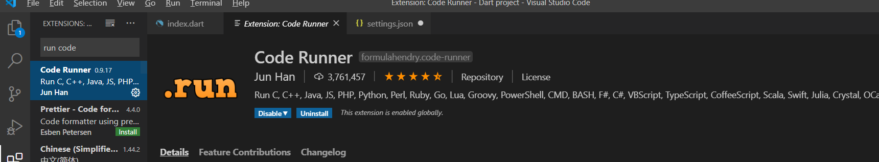 dart文件运行在vscode出现乱码_vscode 打印dart乱码-CSDN博客
