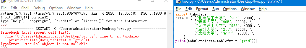 Tabulate二维数据表格输出tabulate能够对二维数据进行表格输出是python优秀的第三方计算生态。 Csdn博客
