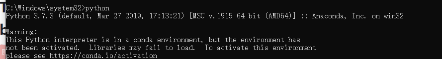 This Python interpreter is in a conda environment问题解决_this python interpreter is in a conda ...