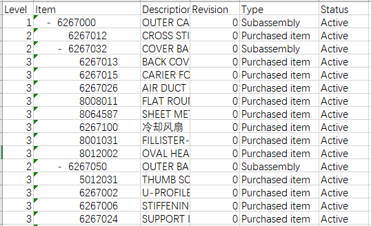 Indented Inventory BOM如何转为最终的单层采购BOM_indented bom-CSDN博客