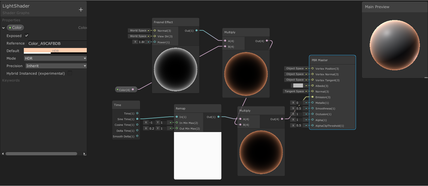 Unity-ShaderGraph 边缘发光与卡通火焰_unity shader remap-CSDN博客