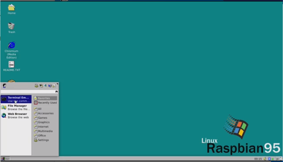 树莓派4B安装windows xp & windows 95（ windows xp & windows 95 for raspberry ...