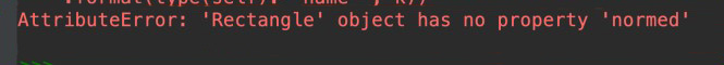 运行报错 AttributeError: ‘Rectangle’ object has no property ‘normed’的解决方法_rectangle' object has no ...