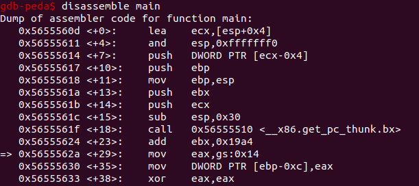 一个demo聊gdb-peda调试那些事_peda run-CSDN博客
