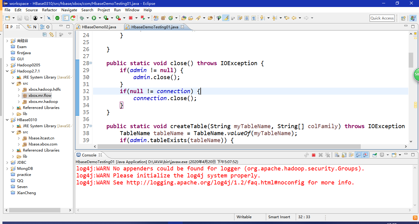 Java操作hbase卡着不动了解决方法windows 使用hbasetemplateexecute 卡死 Csdn博客 