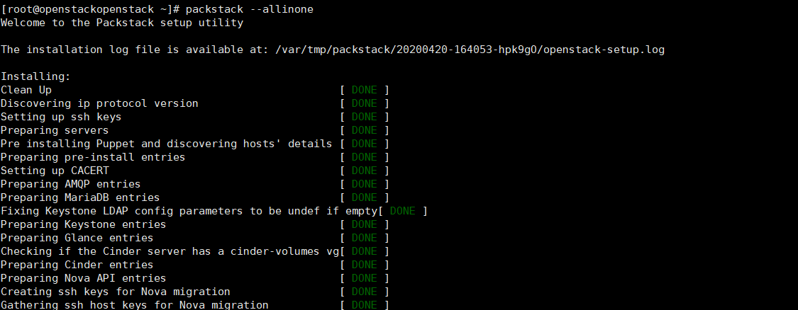 Packstack安装OpenStack问题_packstack --allinone报错-CSDN博客