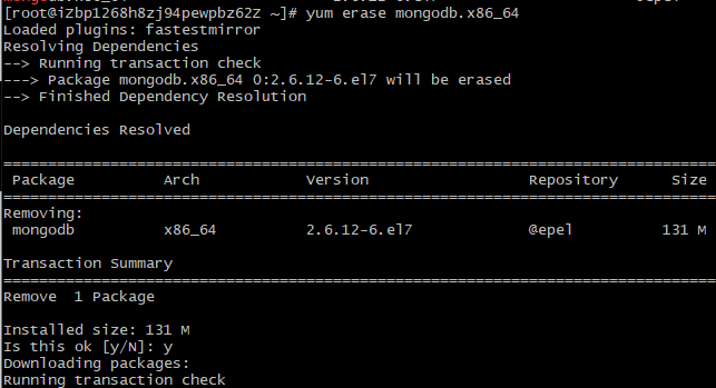 关于阿里云服务器安装mangodb出现的失误及解决办法no Match For Argument Mongodb Org Csdn博客 