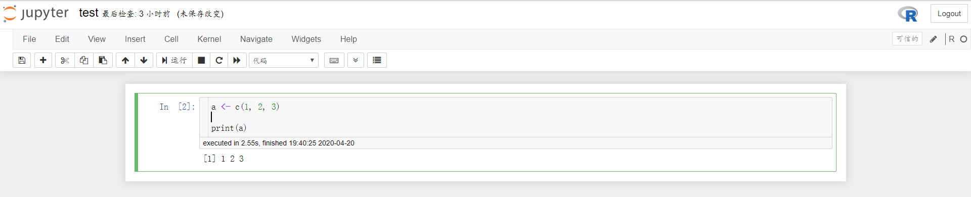 在 Jupyter Notebook 中使用R语言_anaconda jupyter notebook r语言-CSDN博客