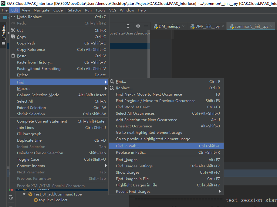 PyCharm in bulk find and replace - Programmer Sought