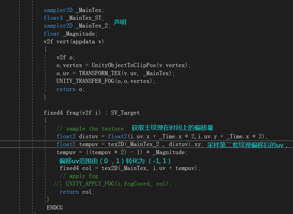 Unity Shader 学习笔记（十三、扭曲效果）unity 怎么弄弧形字符串 Csdn博客
