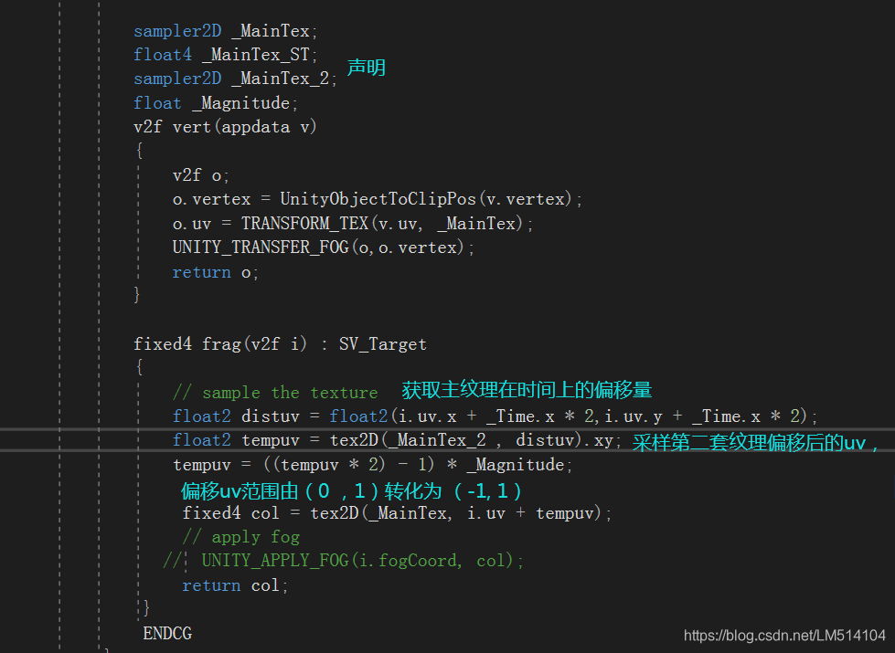 Unity Shader 学习笔记(十三、扭曲效果)unity 怎么弄弧形字符串 Csdn博客