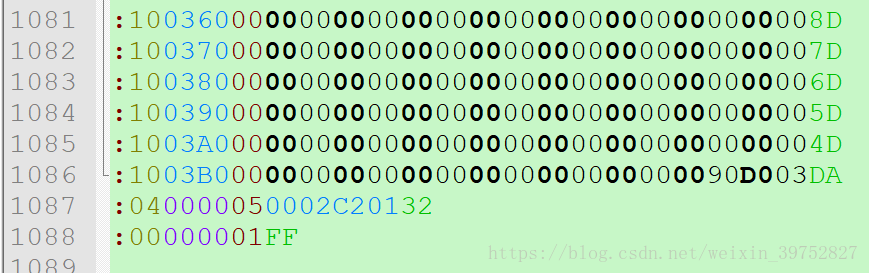 Detailed explanation of HEX file format - Programmer Sought