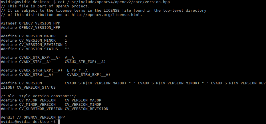 ubuntu 查看opencv以及opencv4版本_ubuntu 查看opencv4-CSDN博客